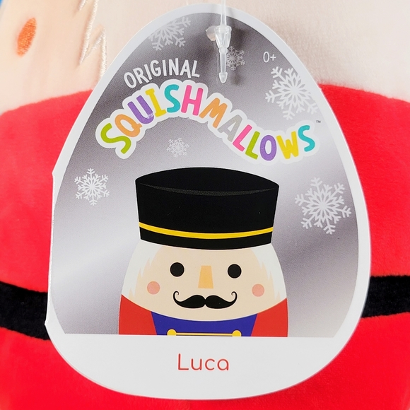Squishmallows | Toys | Squishmallow Luca The Red Nutcracker 8 Ultrasoft ...